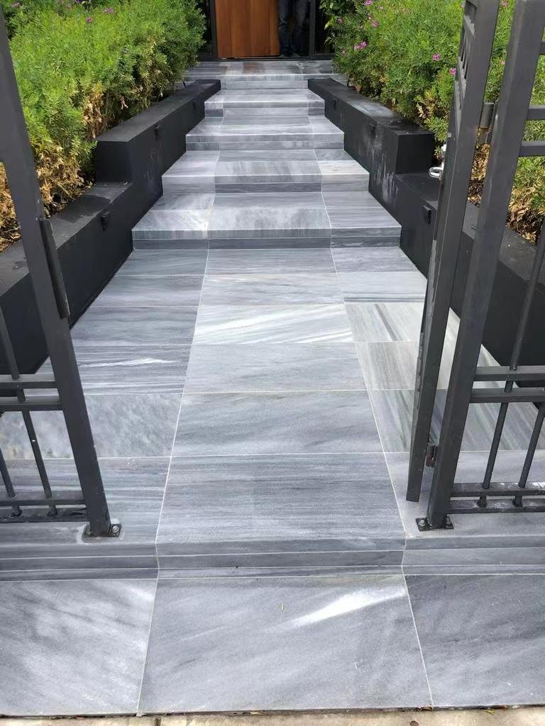 Frozen Blue Pathway - Vietnam Marble - Nam Stone Vietnam